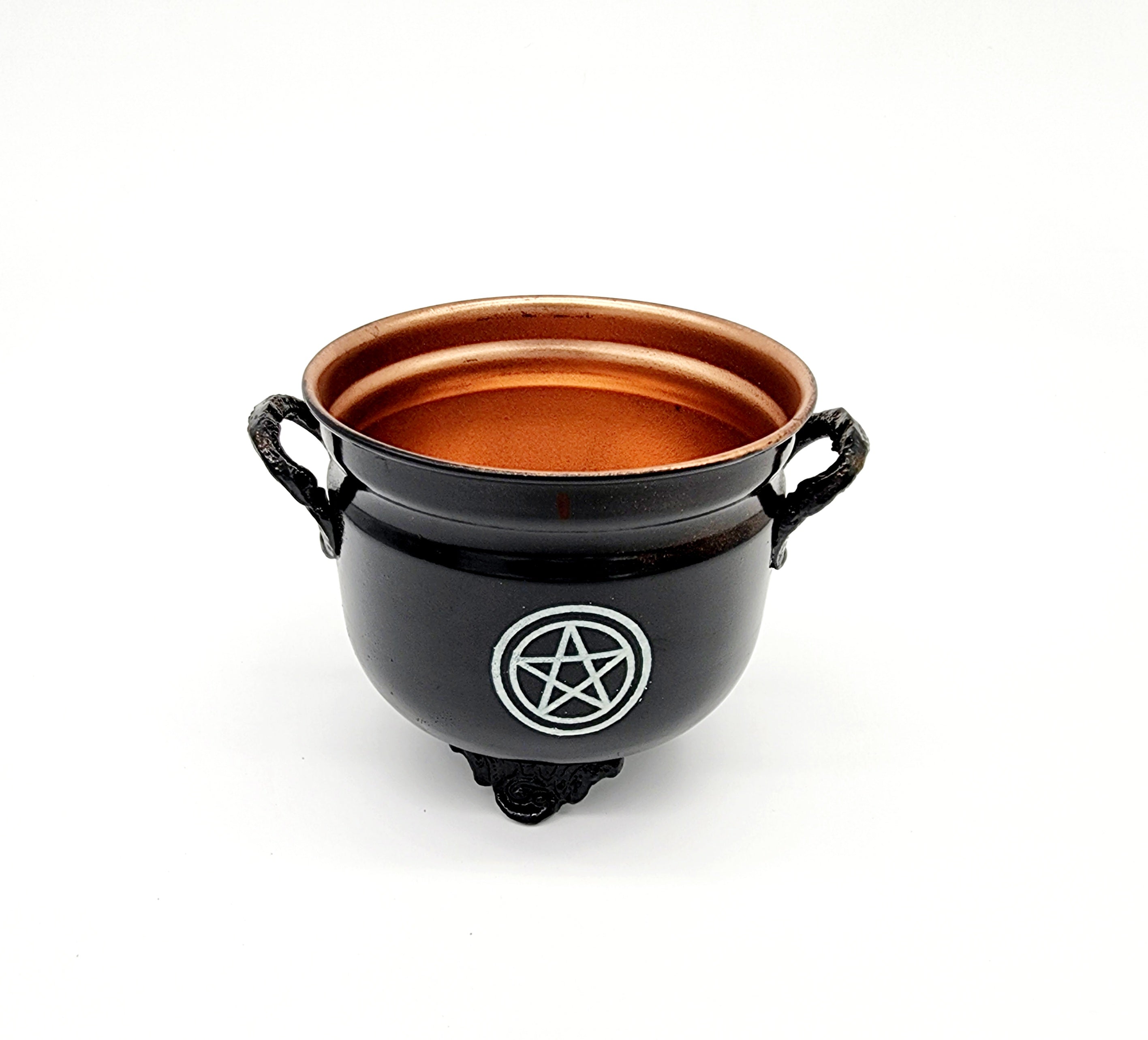 Copper Pentacle Cauldron – Sugar Leaf Crystals